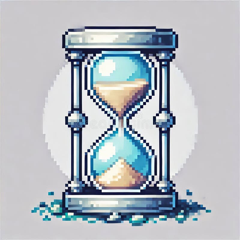 Old-School Countdown Timer stock illustration. Illustration of ornate ...