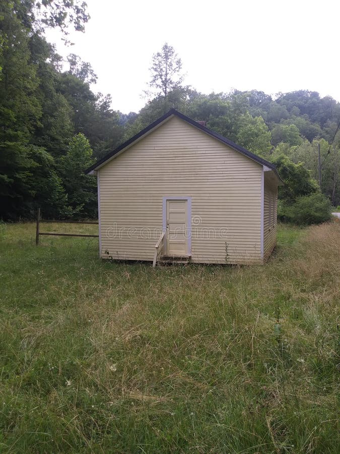 Old school house stock image. Image of butcher, house - 131108225