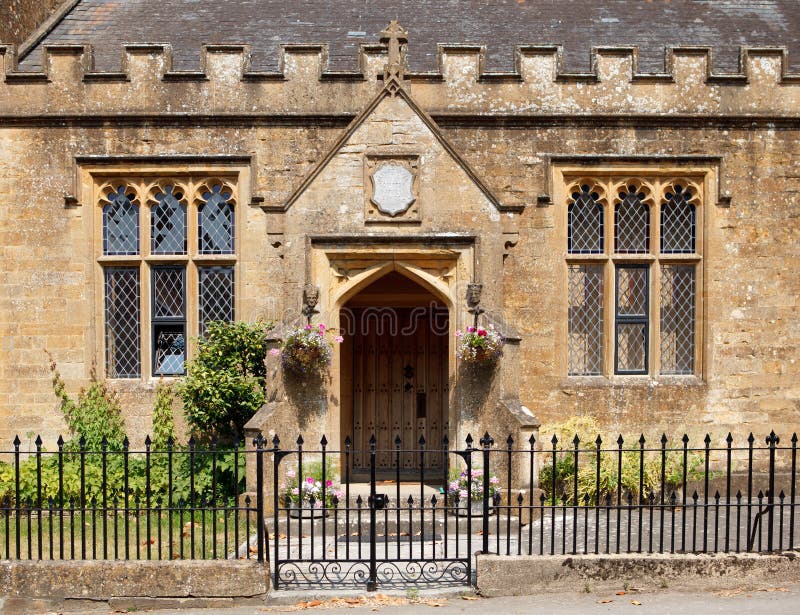 Old School in Nether Compton, Dorset, England, View Stock Image - Image ...