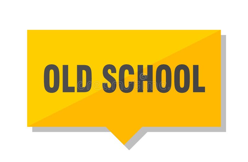 Old school price tag stock vector. Illustration of yellow - 118059530