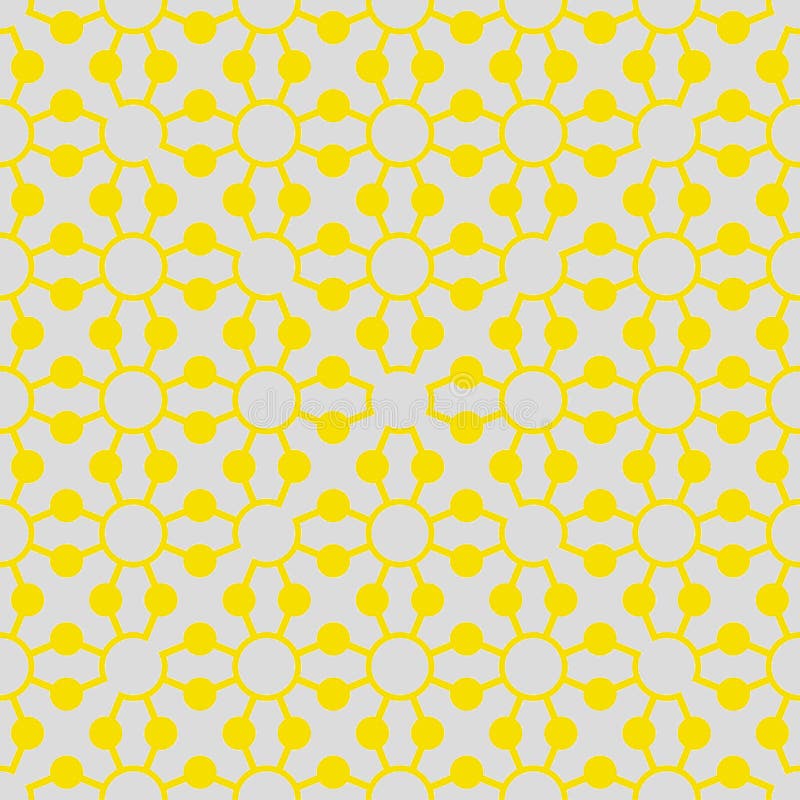 Old School Seamless Background, Circle Bitmap Illustration Stock ...