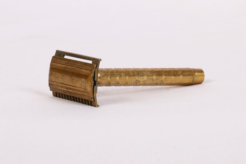 An Old School Shaving Razor Stock Image - Image of prevent, school ...