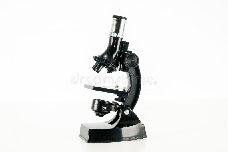 An Old Scientific Microscope Stock Image - Image of experiment ...