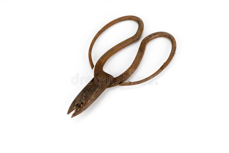 Old scissors full of rust stock photo. Image of rusted - 58056400