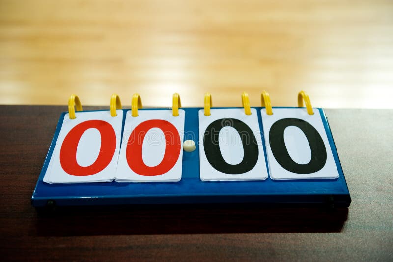 Basketball Score Board Font Stock Photos - Free & Royalty-Free Stock ...