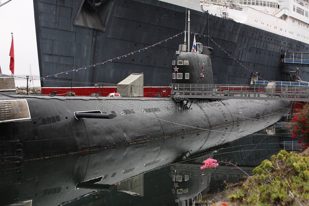 Old Scorpion Russian Submarine Editorial Photography - Image of soviet ...