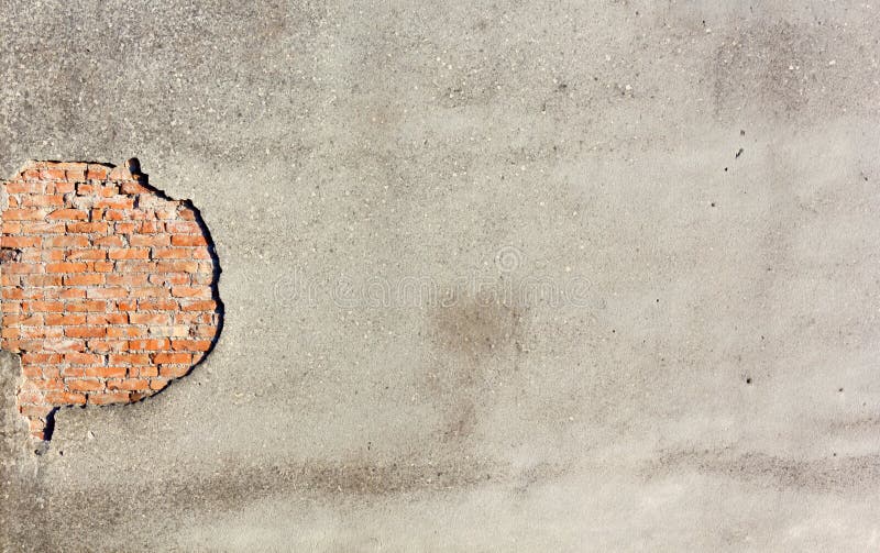 Old Scraped Exterior Wall stock photo. Image of close - 141650660