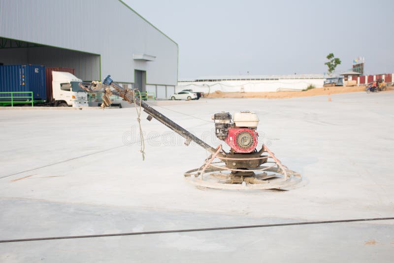 The Old Scraper in Construction Area, Thailand. Stock Image - Image of ...