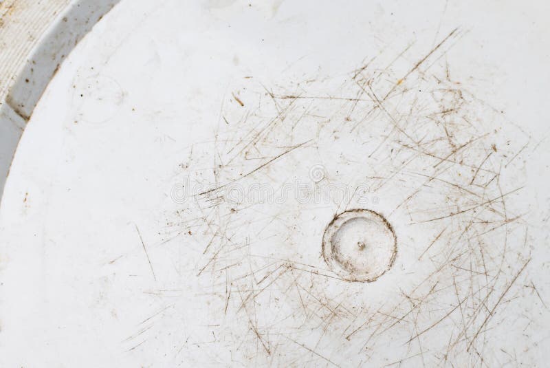 Old Scratched White Plastic Stock Photo - Image of brazil, empty: 234443538