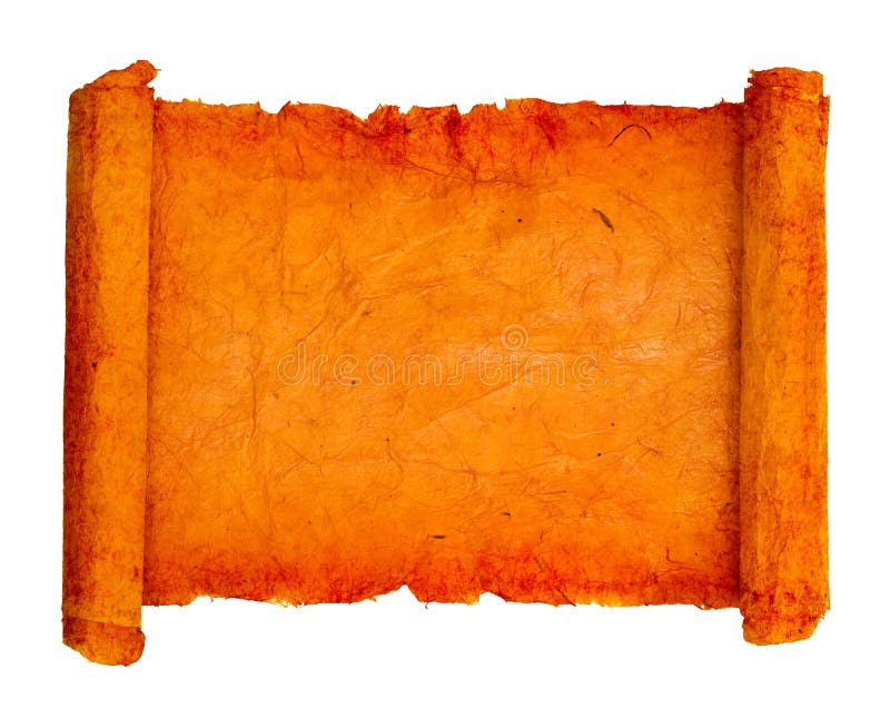Old scroll stock photo. Image of border, edge, parchment - 3550346