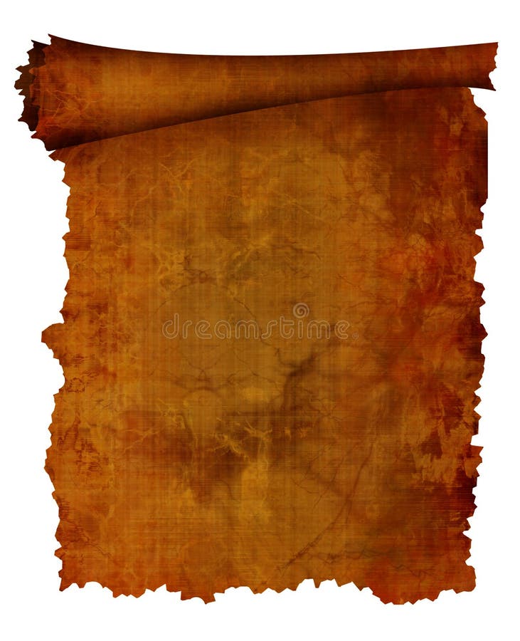 Old scroll stock illustration. Illustration of antique - 4019102