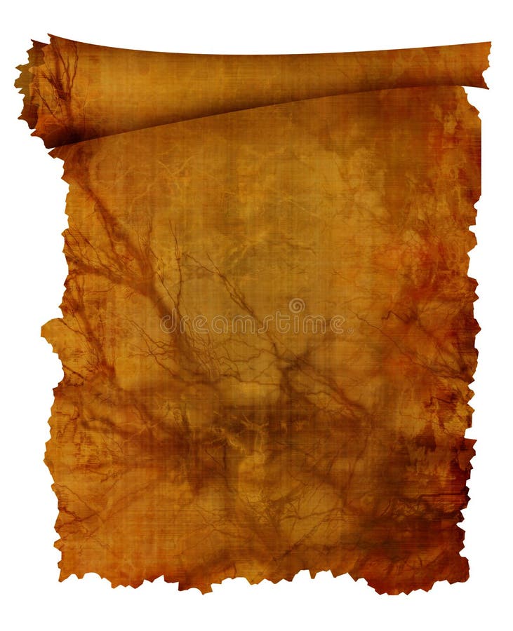 Old ancient scroll stock illustration. Illustration of paper - 4733942