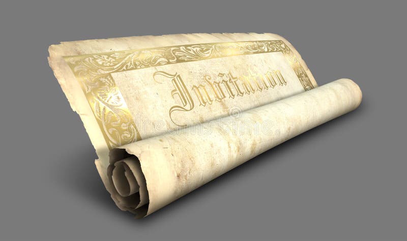 Old Rolled Up Scroll Stock Illustrations – 215 Old Rolled Up Scroll ...