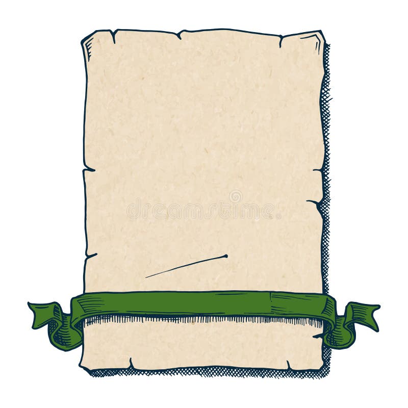 Pattern with old scroll stock vector. Illustration of drawing - 107271914