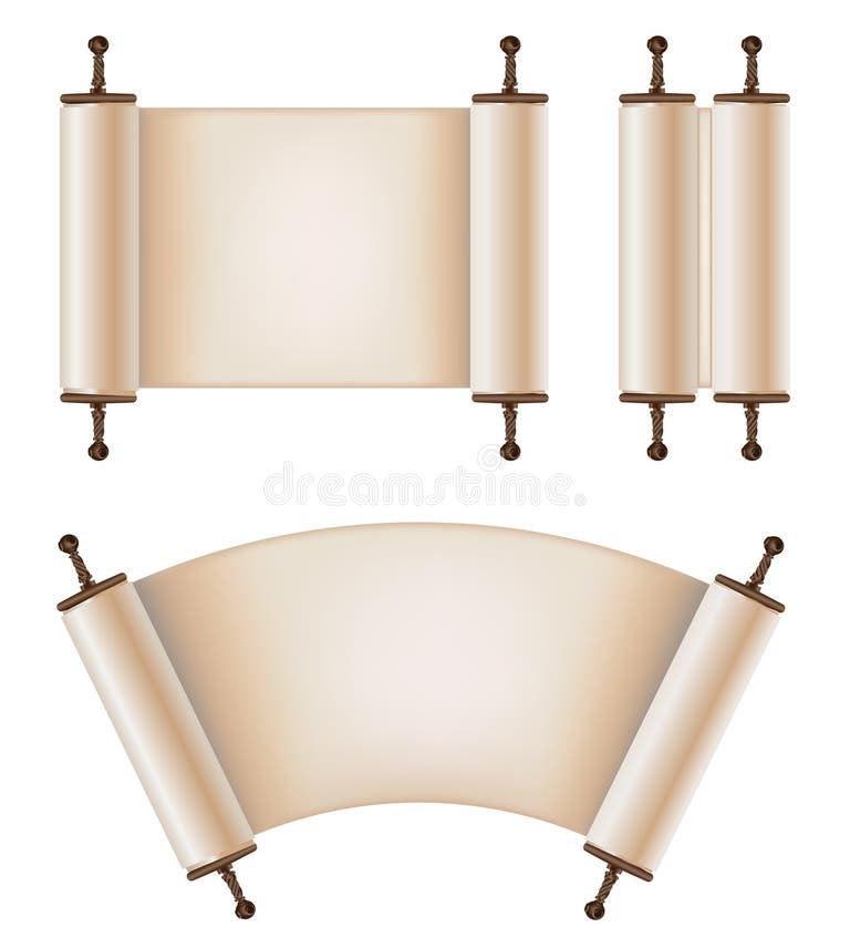 Bible Scrolls Stock Illustrations – 248 Bible Scrolls Stock ...