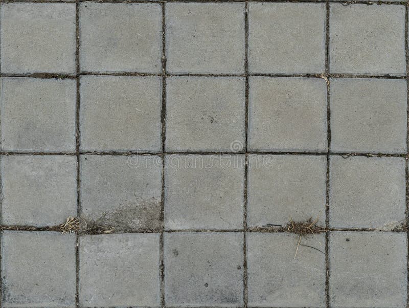 Old Seamless Concrete Paving Slabs Stock Photo - Image of causeway ...