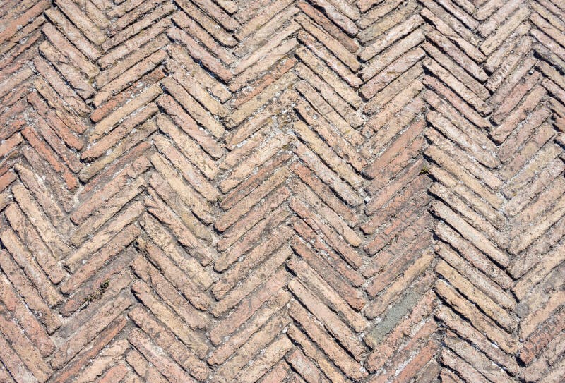 Herringbone Pattern Paving Seamless Texture Stock Image - Image of ...