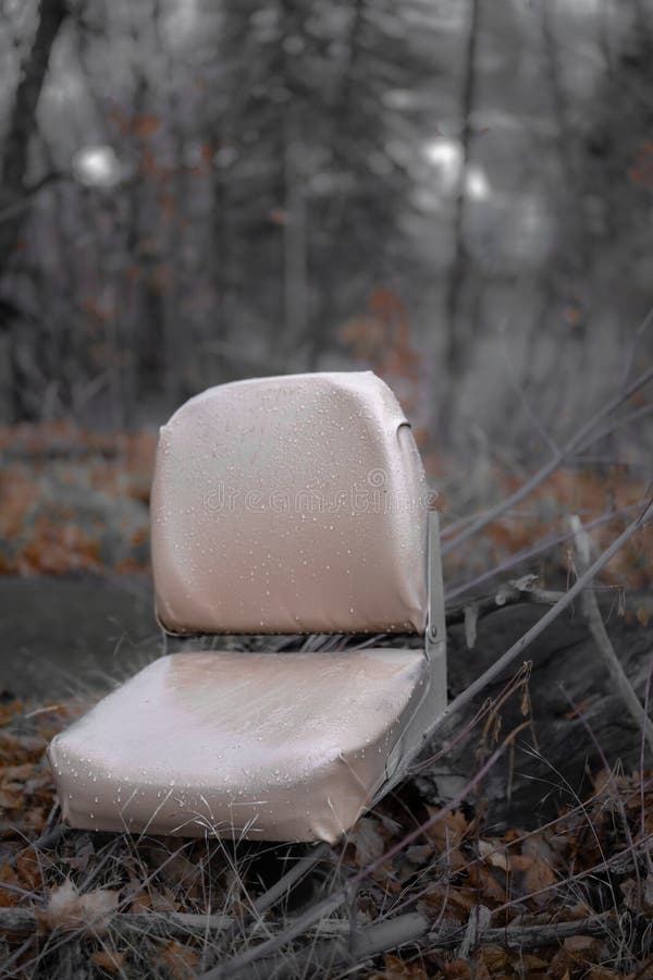 Old Seat Trashed stock photo. Image of organisation - 372246394