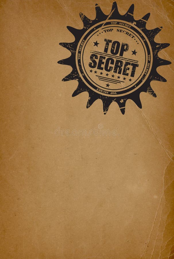 Old secret document stock illustration. Illustration of grunge - 7397736