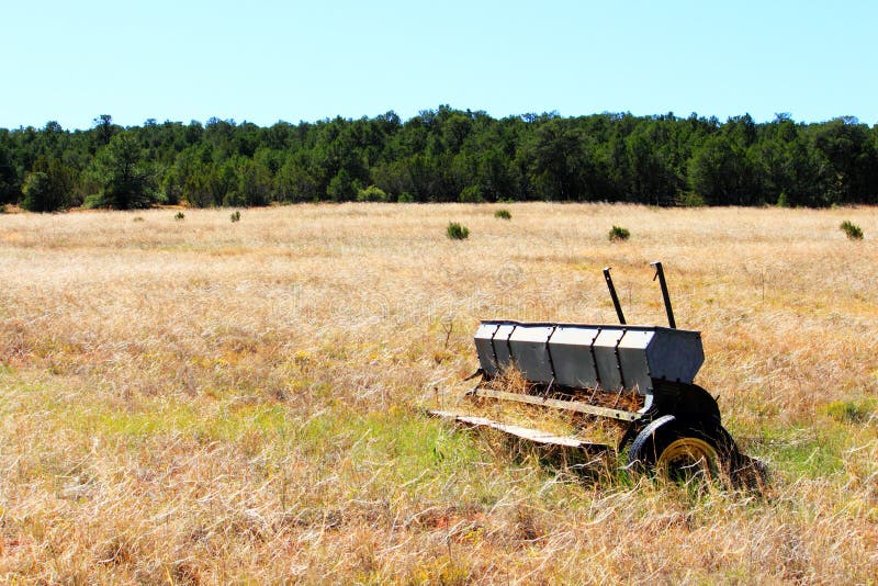 Old Seeder stock photo. Image of field, relic, isolated - 21601468