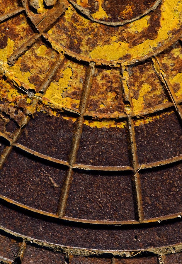 Old sewage manhole texture stock image. Image of iron - 41483211