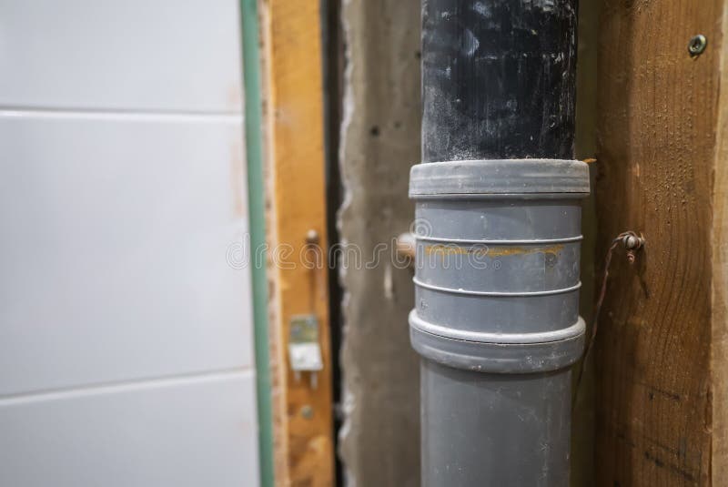 Old sewer stack stock photo. Image of canalization, pipeline - 369117090