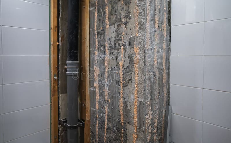 Old sewer stack stock image. Image of residential, dirty - 369117103