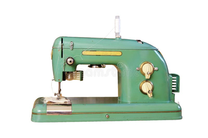 Old sewing machine stock photo. Image of clothing, factory - 59445850