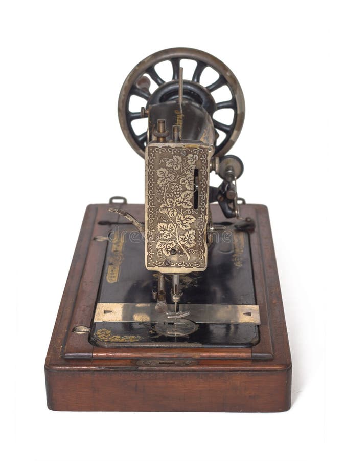 Sewing Machine Side View Black White Stock Photos - Free & Royalty-Free ...