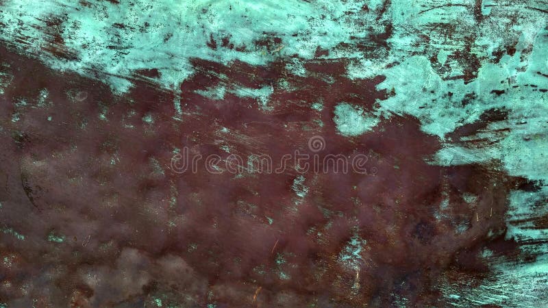 Oxidized Copper Surface. Old, Shabby, Weathered Metal Sheet Stock Photo ... Oxidized Copper Surface. Old, Shabby, Weathered Metal Sheet Stock Photo ...