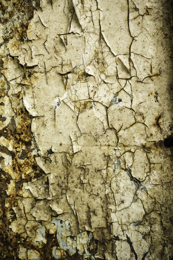 Old shabby paint on metal. stock image. Image of rusted - 71115371