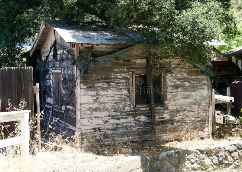 Old Shack stock image. Image of garage, painted, shack - 93239963
