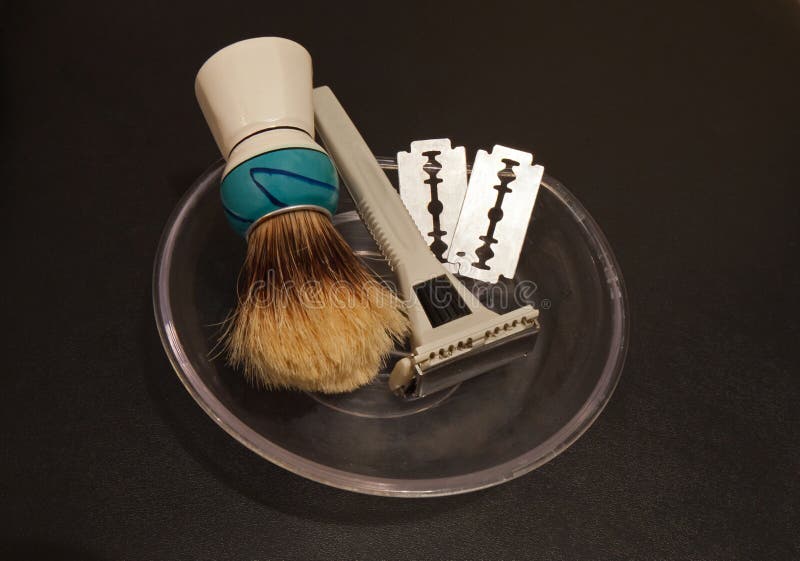 Old shaving set stock photo. Image of shaving, shave - 49714066
