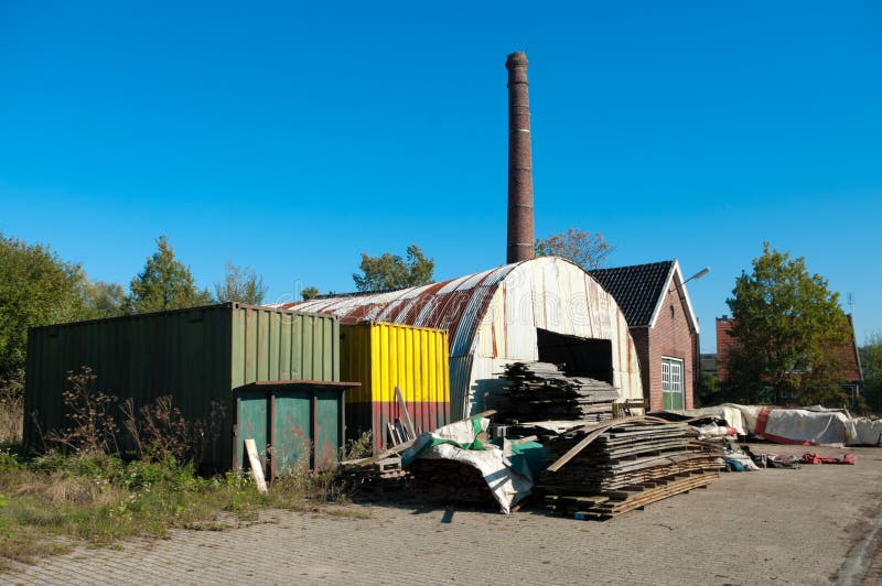 Old sheds stock image. Image of factory, roof, container - 17174213