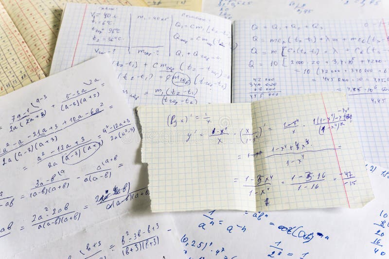 174 Physics Calculations Paper Stock Photos - Free & Royalty-Free Stock ...