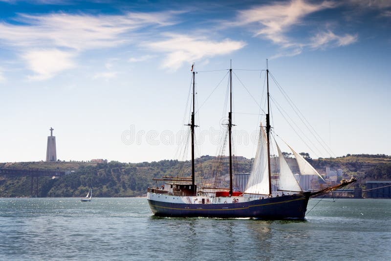 Old ship stock photo. Image of explorer, sail, barque - 10230288