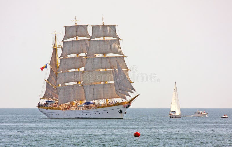 Old ship stock image. Image of reflection, sloop, exploration - 20988467