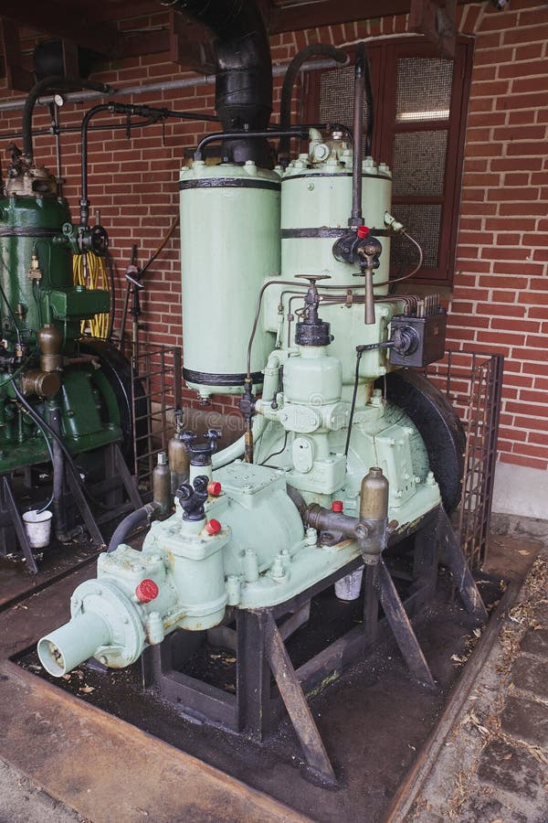 Old Ship Engine in Museum in Denmark Stock Photo - Image of vessel ...
