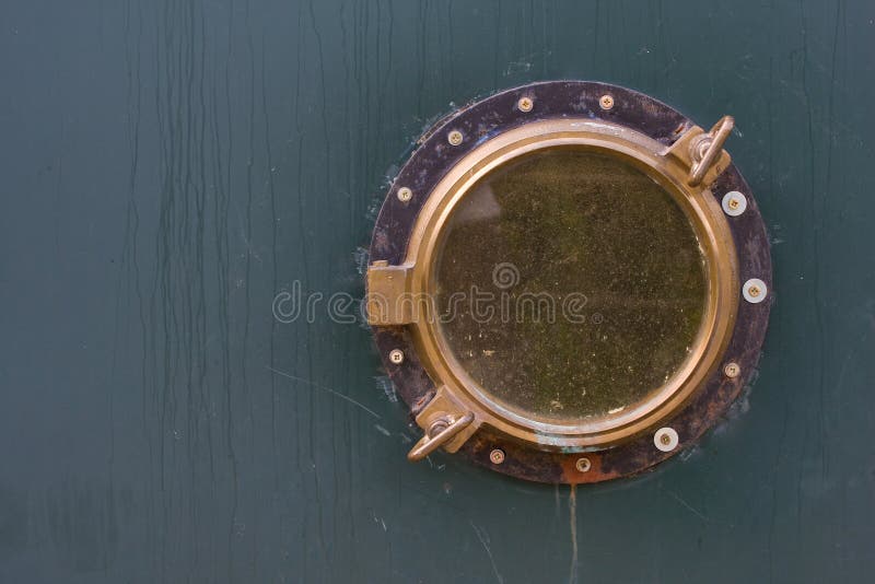 Ship porthole window stock photo. Image of blue, ship - 29542792