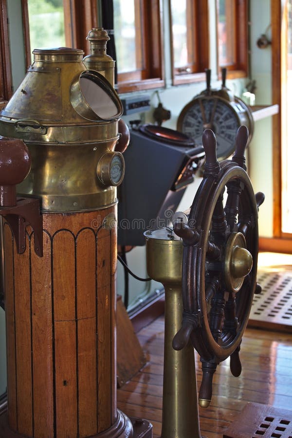 Ship Telegraph on White - FULL AHEAD Stock Image - Image of closeup ...