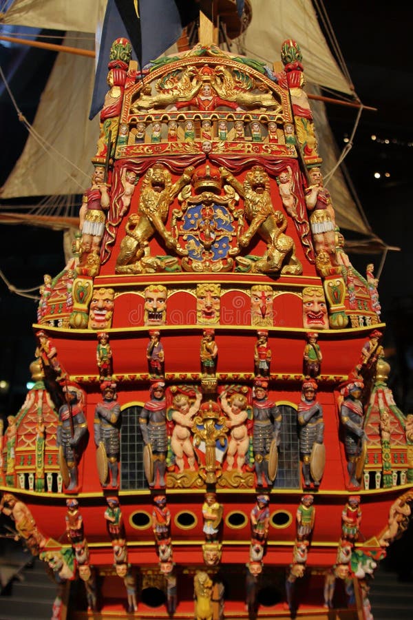 Old Ship in the Vasa Museum Editorial Stock Image - Image of famous ...