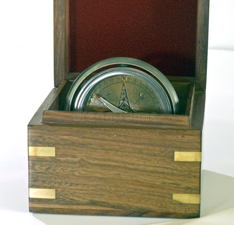 Ships compass stock photo. Image of ship, sailing, deck - 45635932