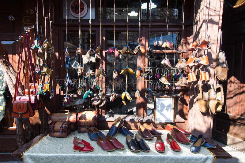 Old Shoe Store stock image. Image of gift, ottoman, turkish - 38201141
