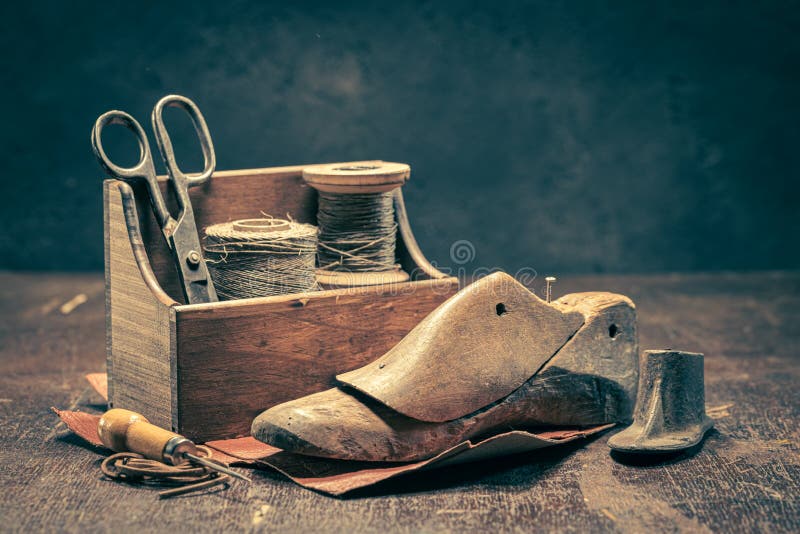 258 Old Shoemakers Tools Stock Photos - Free & Royalty-Free Stock ...