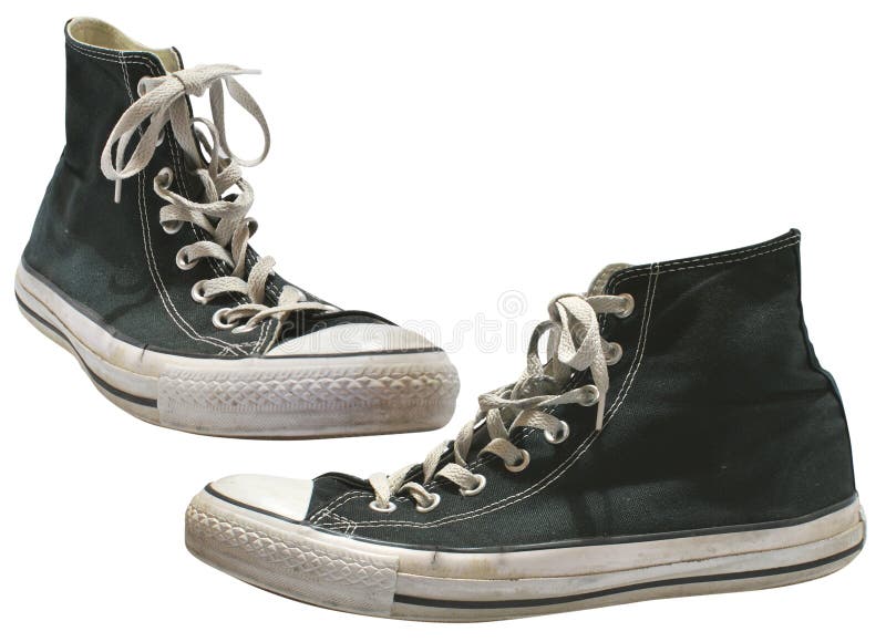 Old Shoes stock image. Image of single, rubber, isolated - 12865535