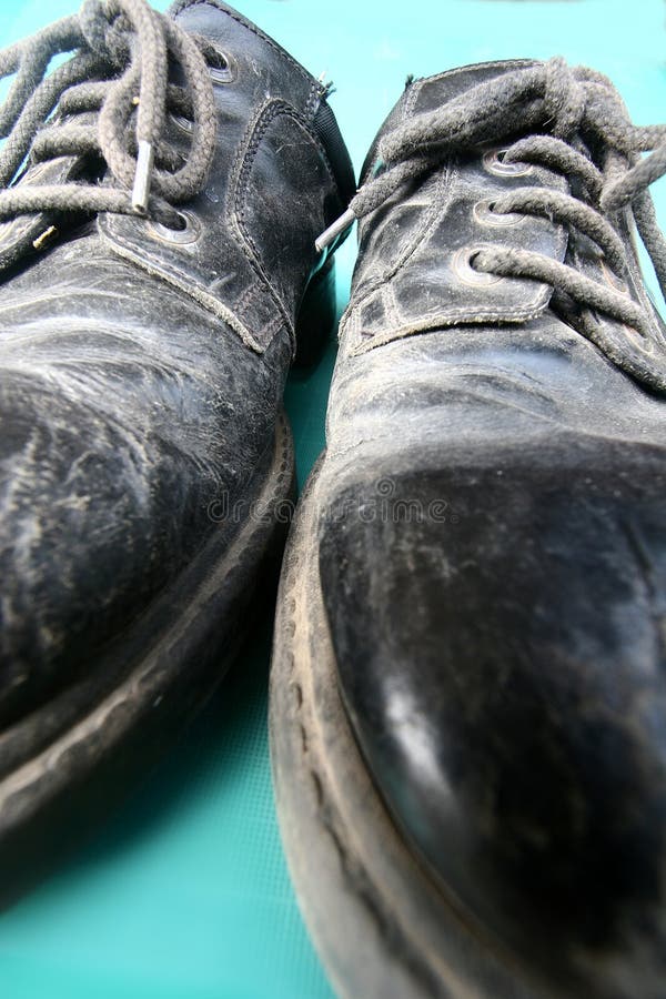 Old shoes stock photo. Image of destroyed, shoe, smashed - 139170684