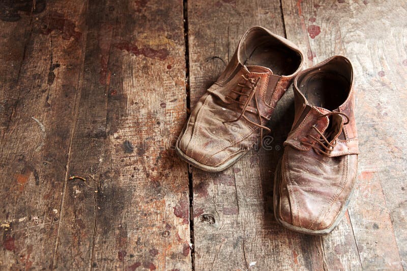 Old shoes stock image. Image of pair, shoes, country - 28643297