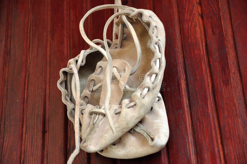 Old shoes stock image. Image of village, shoes, sandal - 7037051