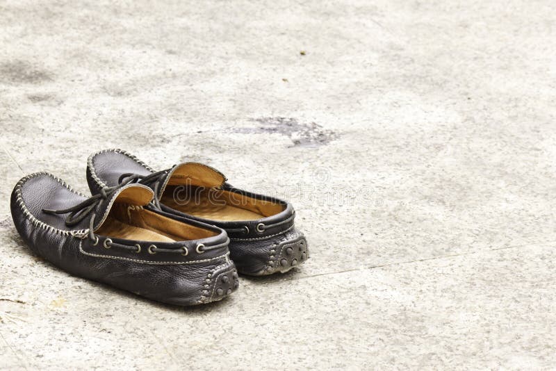 Old shoes stock photo. Image of foot, casual, leather - 34291326