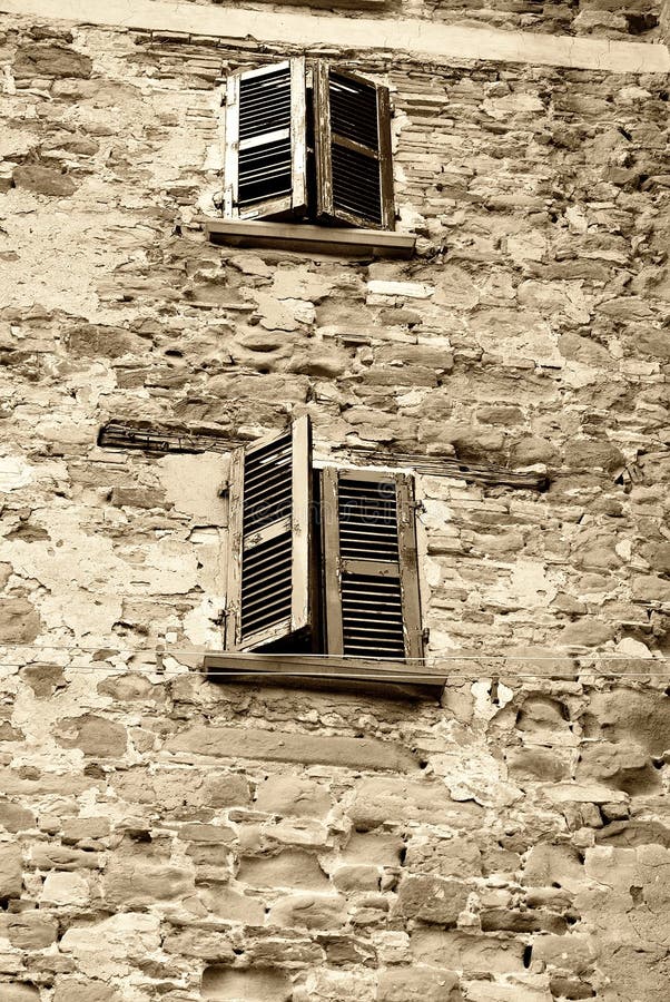 Old shutters stock image. Image of home, detail, wood - 28717073